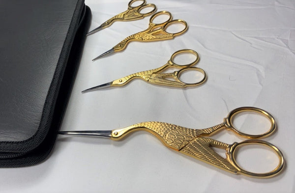 Muster of Storks (set of 4 precision stork scissors) - Tamsco Precision ...